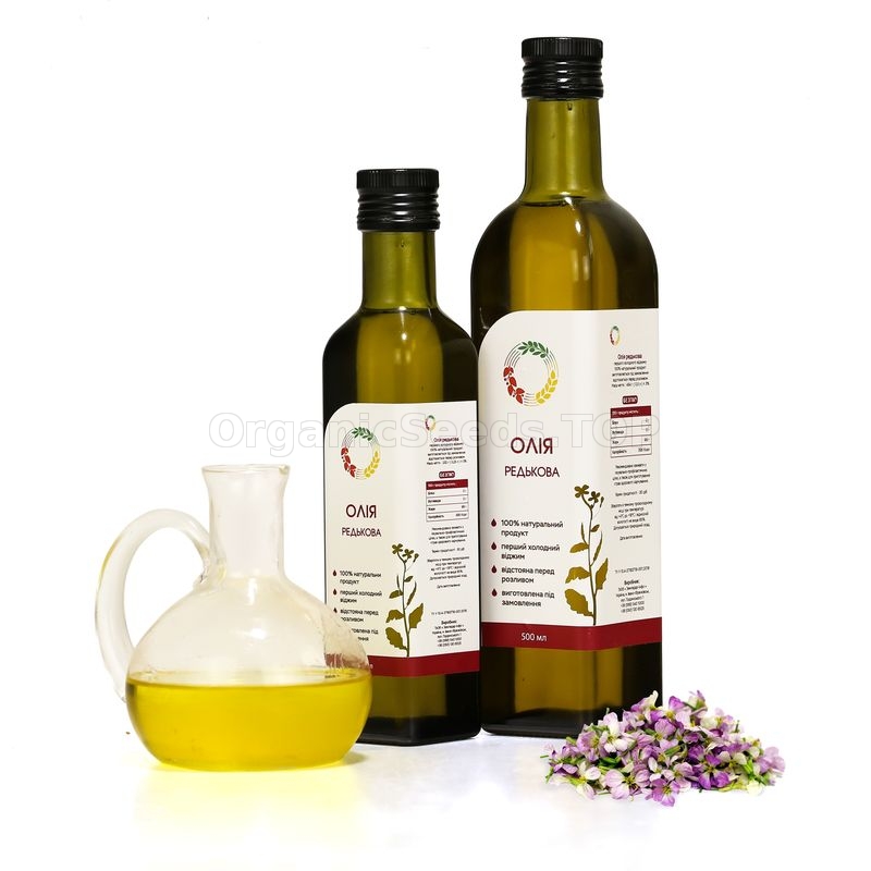 Organic Cold-pressed Radish Oil - Shipping is free for orders over €50